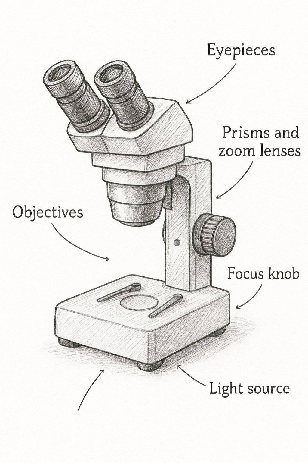 Explore the Miniature World with a Stereo Zoom Microscope – Principle ...